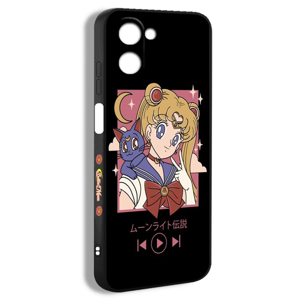 чехол на Realme C33 4g Сейлор Мун Sailor Moon Сейлормун Аниме милый рисунок Yis01 купить с