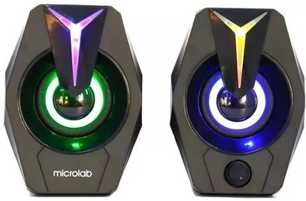 Колонки MICROLAB B26 черный 3 Вт x2 - купить с доставкой по выгодным ценам в интернет-магазине ...