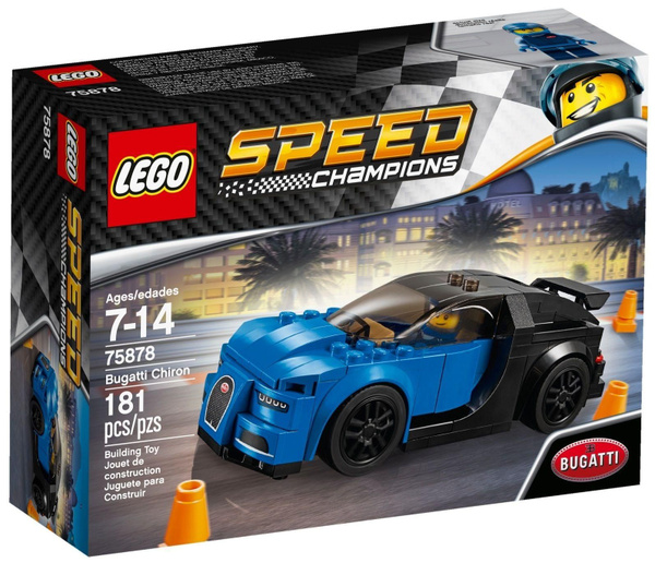 Лего Speed Champions серия, LEGO Конструктор, лего 75878 Bugatti Chiron ...