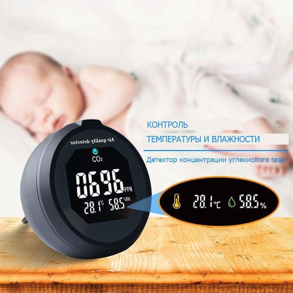 Датчик концентрации углекислого газа MyPads CO2, детектор качества ...