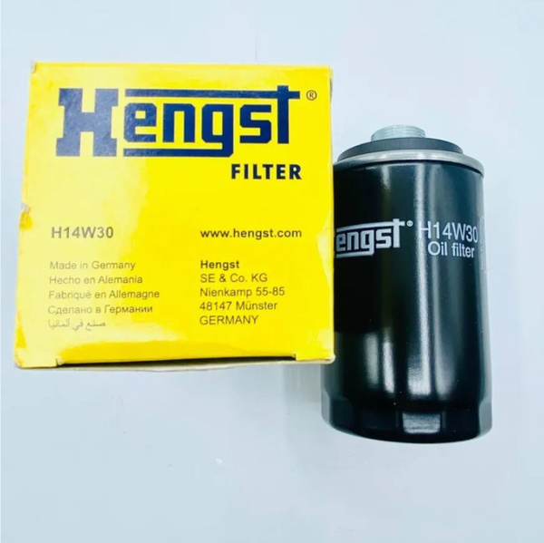 Фильтр масляный Hengst H14W30 (W 719/45 Mann/PH 10600 Fram/OC 456 ...