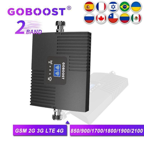 Двухдиапазонный ретранслятор сигнала GOBOOST 3G GSM 900 1800 2100 ...