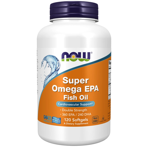 Супер Омега ЭПК 360 ЭПК / 240 ДГК, NOW Super Omega EPA Fish Oil 360 EPA ...