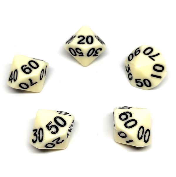 Кубики D100 (процентник, кубик с десятками, дайсы) для игр (подходит ...