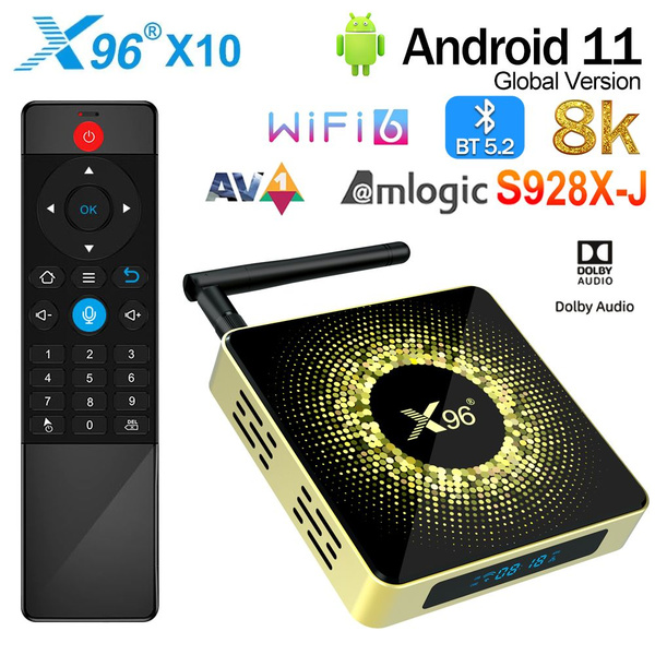 Медиаплеер X96 X96X10, USB, HDMI, TF, RJ-45 Ethernet, черный, Android купить по низкой цене с ...