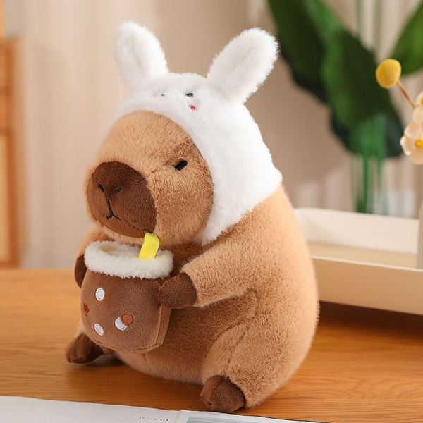 Мягкая игрушка Капибара Capybara JOJO CASTLE 30cm - купить с доставкой ...