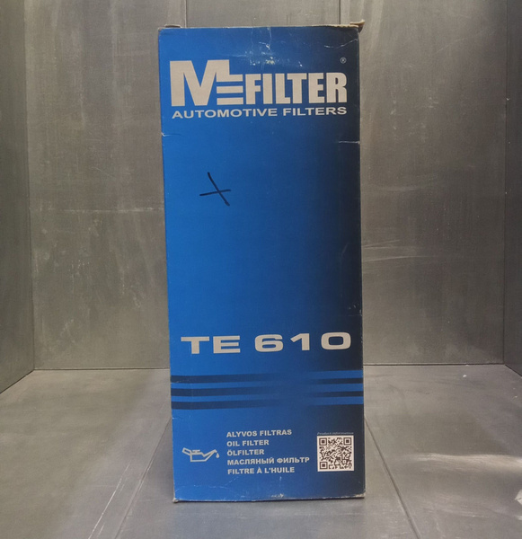 Фильтр масляный M-Filter TE610 - купить по выгодным ценам в интернет ...