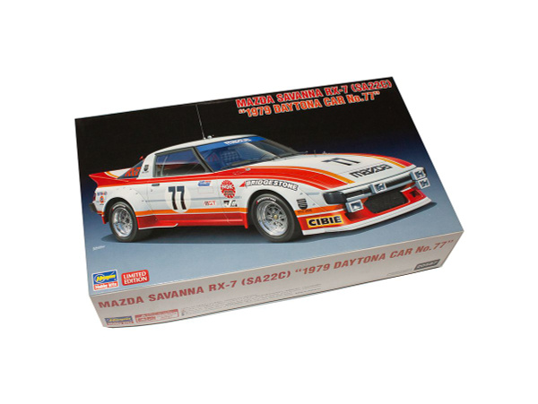 20587 Hasegawa Автомобиль Mazda Savanna RX-7 (SA22C) "1979 Daytona Car No.77" (1:24) - купить с ...