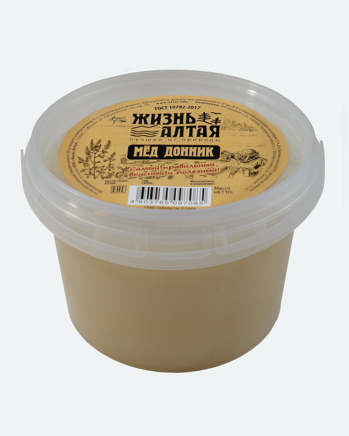 Мёд Донник "Жизнь Алтая" 1000гр — купить в интернет-магазине OZON с ...