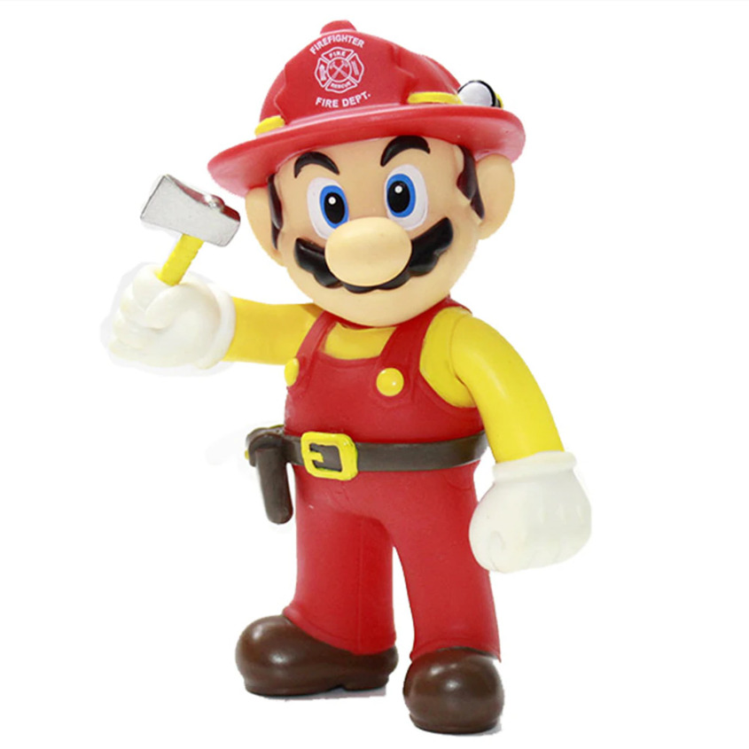 Фигурка Mario fireman / Марио (12см, пакет) — купить в интернет ...