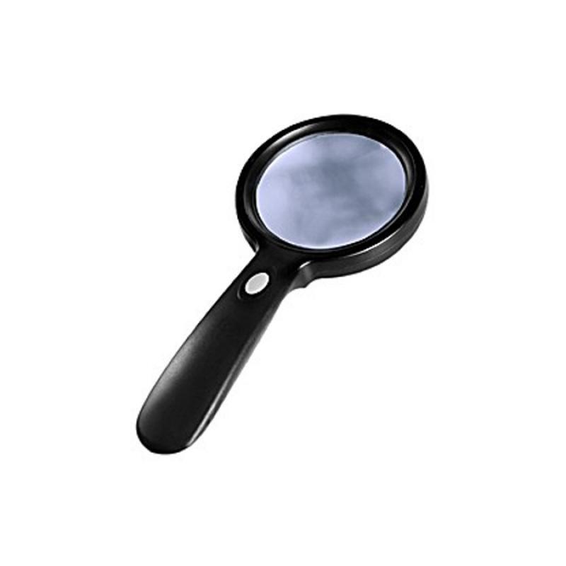 Лупа Kromatech ручная круглая 10х, 90 мм, с подсветкой (12 LED) ZB-7790-12 — купить в интернет ...