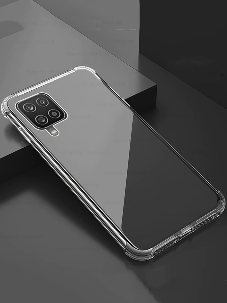 Противоударный чехол для Samasung Galaxy A12 / Силиконовый чехол для ...