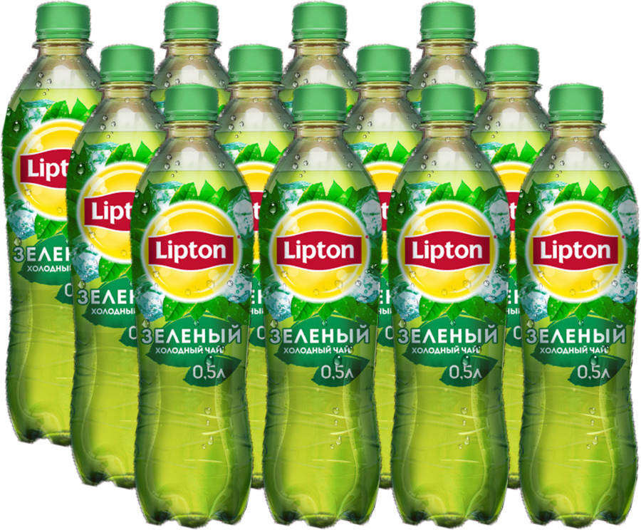 Холодный чай Липтон Lipton Ice Tea, зеленый, 0,5 л х 12 шт — купить в ...