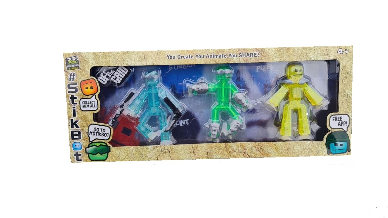 Stikbot Набор фигурок Off the Grid Raptus — купить в интернет-магазине ...