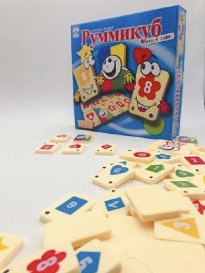 Настольная игра "Руммикуб" фишки в комплекте — купить в интернет ...