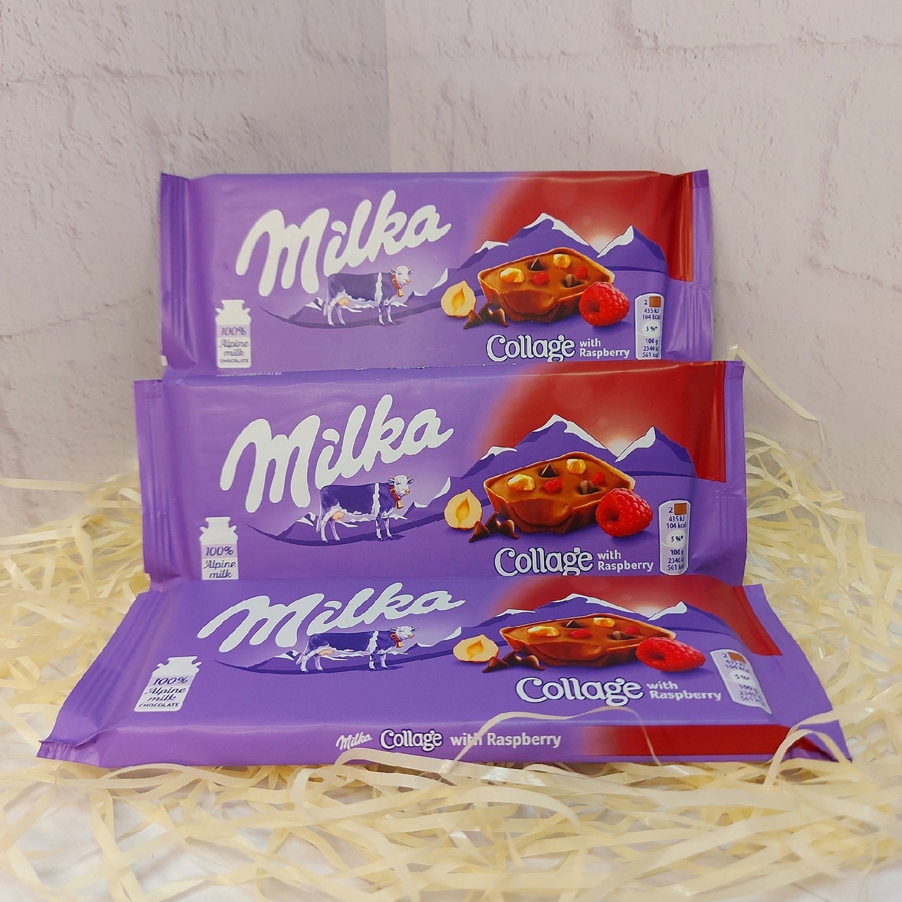 Milka Collage With Raspberry — купить в интернет-магазине OZON с ...