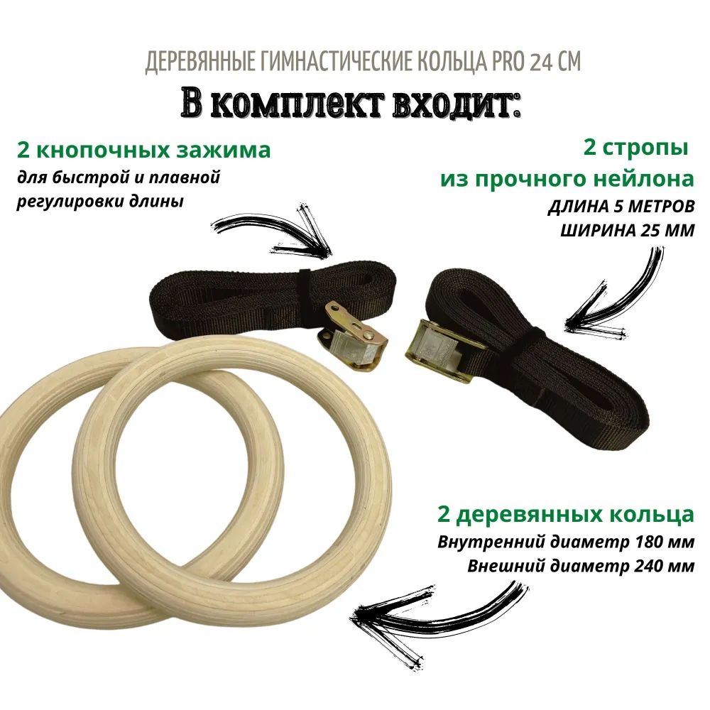 Стропы для Гимнастических Колец – купить в интернет-магазине OZON по ...