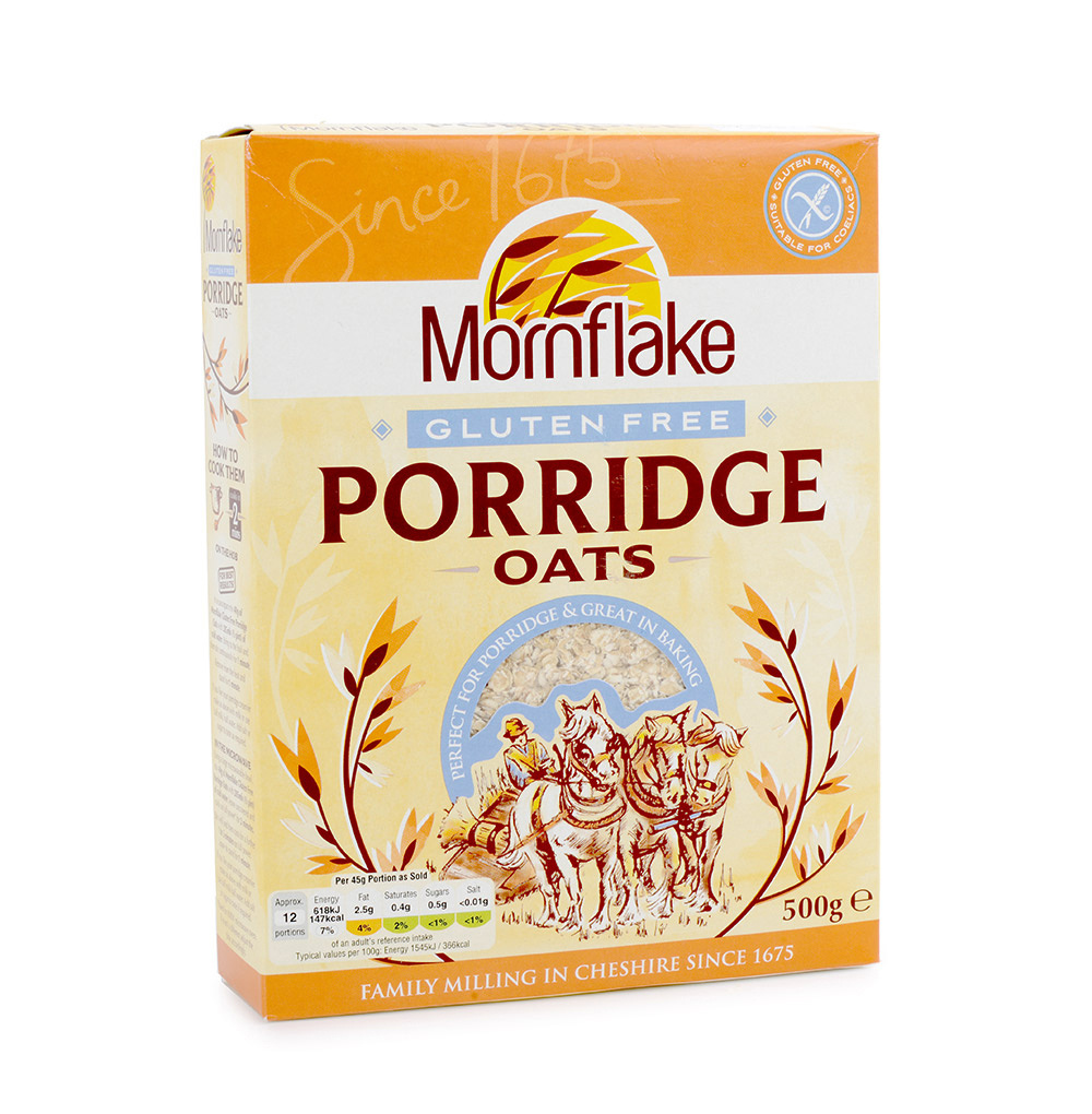 Хлопья овсяные Mornflake быстрого приготовления (без глютена) 500 г ...