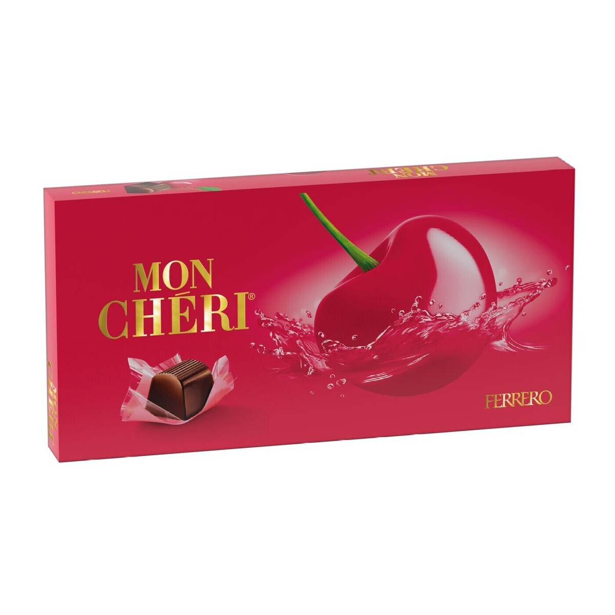 Mon Cheri Конфеты с вишней и ликером, 157,5 г — купить в интернет ...