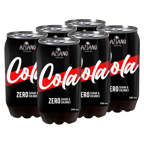 457 отзыв на Газированный напиток Aziano Cola Zero со вкусом колы (без ...