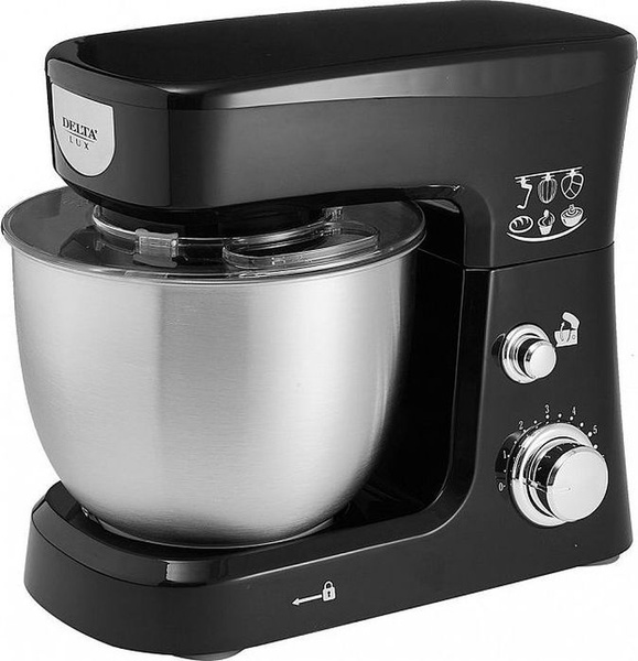 Миксер планетарный Delta Lux DE-7900Р, черный купить на OZON по низкой ...