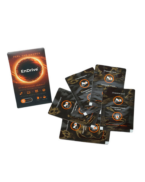 Стрипы EnDrive на основе кофеина, Mintix - купить с доставкой по выгодным ценам в интернет ...