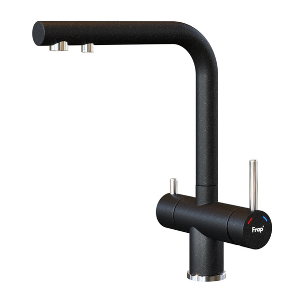 Смеситель Frap FX43752-8_248.5 Латунь Аэратор, Гибкая подводка - купить по выгодным ценам в ...