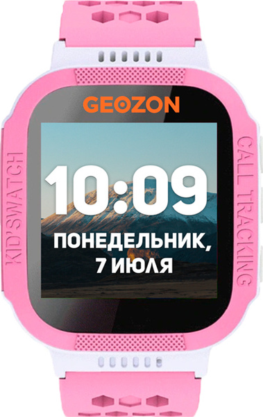 Характеристики Geozon Умные часы для детей CLASSIC, Розовый подробное ...