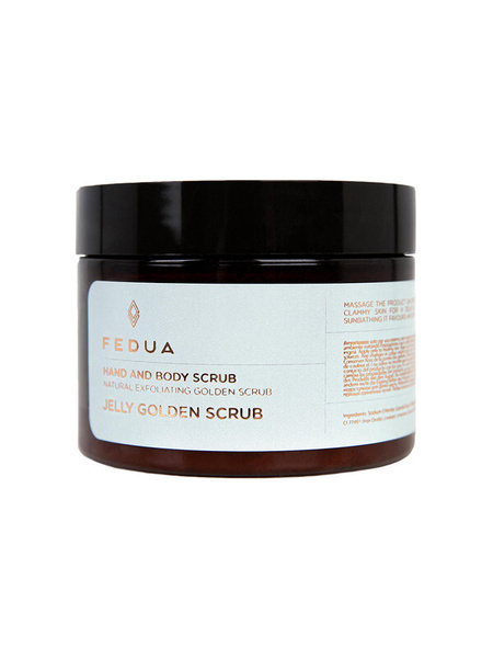 FEDUA Золотой скраб для рук и тела Jelly Golden Scrub 250 мл - купить с ...