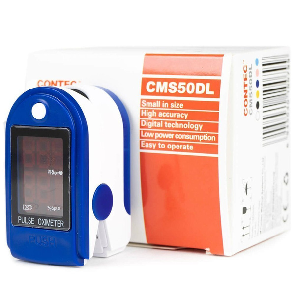 Пульсоксиметр CONTEC CMS 50DL, измерение кислорода в крови - купить с ...