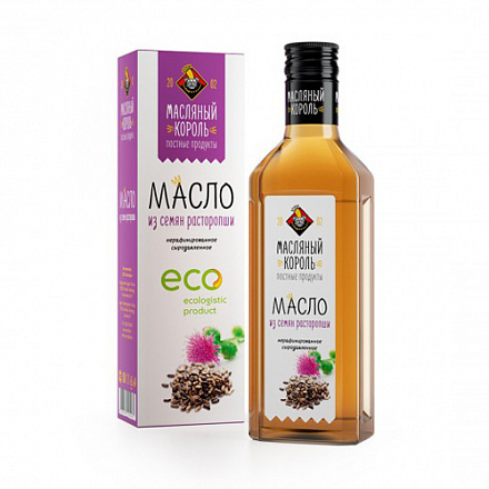 Масло из семян Расторопши 100% Масляный король 250 мл - купить с ...