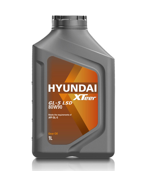Масло трансмиссионное hyundai xteer gear oil-5 80w90 lsd - 1 литр ...