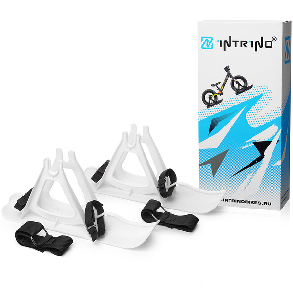 Лыжи для беговела Intrino Ski на 12" колеса БЕЛЫЕ - купить с доставкой ...