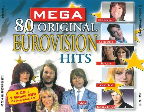 CD Eurovision: 80 Song Festival Hits (4CD + DVD) - купить по низким ...