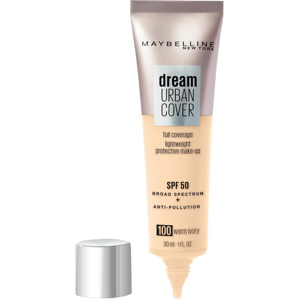 Maybelline New York Тональный крем "Dream Urban Cover", оттенок 100 ...