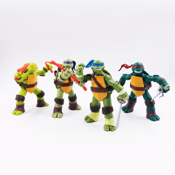 Фигурка: TMNT 5 Черепашки ниндзя (двигаются) купить на OZON по низкой ...