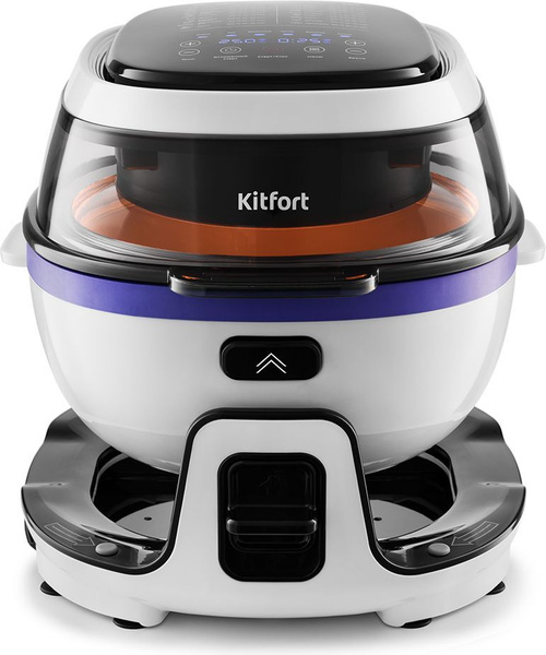 Kitfort Аэрогриль КТ-2218_5, белый купить на OZON по низкой цене (226502704)