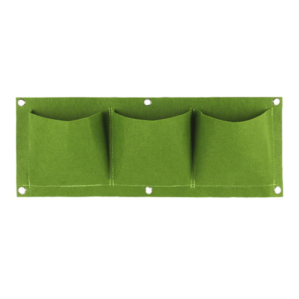 Текстильные грядки подвесные Masterprof, 22 х 60 см, 3 кармана, геотекстиль купить на OZON по ...