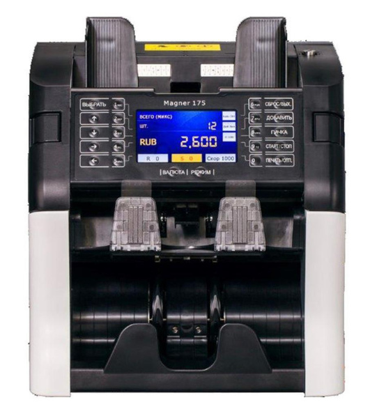 Счетчик банкнот Magner 175 и детектор для проверки банкнот на подлинность - купить с доставкой ...