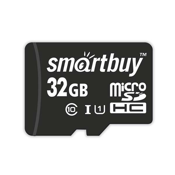 32 Гб Карта памяти SmartBuy microSDHC Сlass 10, (SB32GBSDCL10-00)без ...