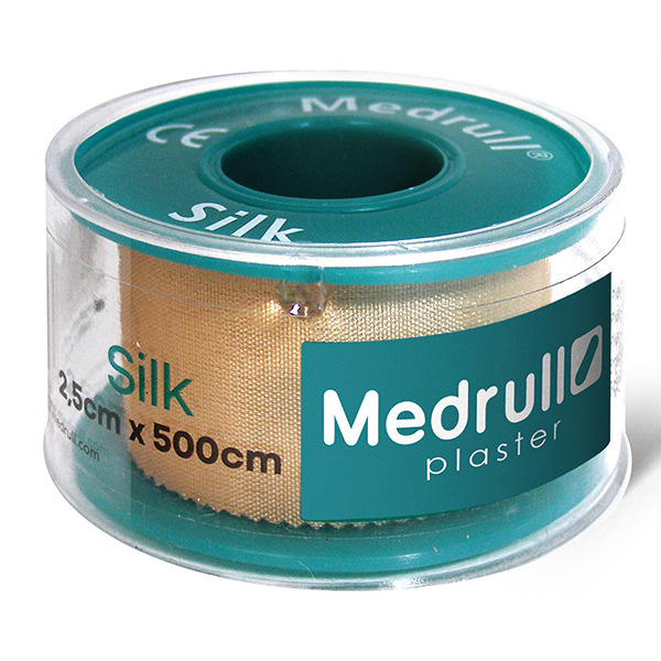 Лейкопластырь Medrull медицинский фиксирующий "Silk", рулонный на ...