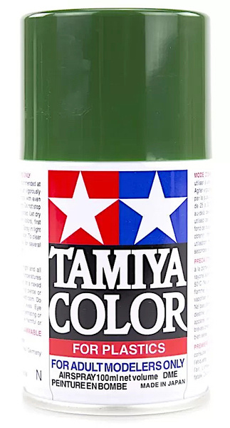 Tamiya TS-43 Racing Green Lacquer, Гоночный зеленый, Краска спрей, 100 ...