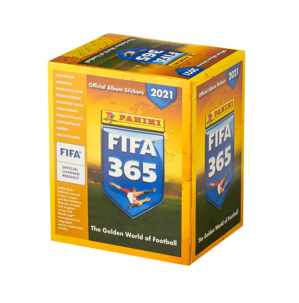 Panini / Бокс наклеек FIFA 365-2021 от Panini / 250 наклеек - купить с ...