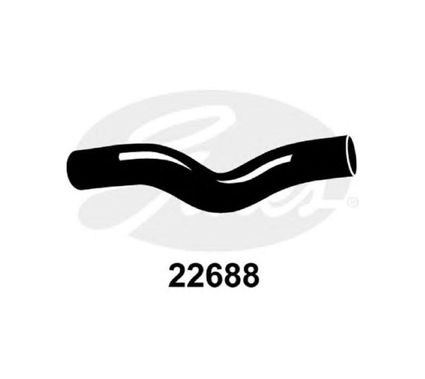 Gates Патрубок охлаждения, арт. 22688 - купить с доставкой по выгодным ...