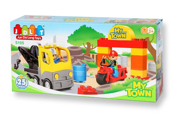 Конструктор JDLT 5105 Эвакуатор (25 деталей) - купить с доставкой по выгодным ценам в интернет ...