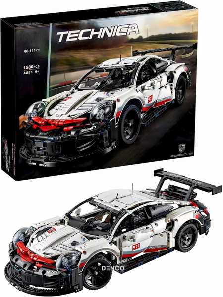 Конструктор "Porsche 911 RSR" 11171 (Technic 42096) / 1580 деталей ...