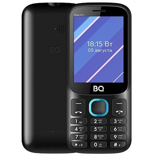 Мобильный телефон BQ 2820 Step XL+, синий, черный - купить по выгодной ...