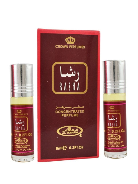 Al Rehab RASHA 2 флакона по 6 мл Духи-масло 6 мл - купить с доставкой ...