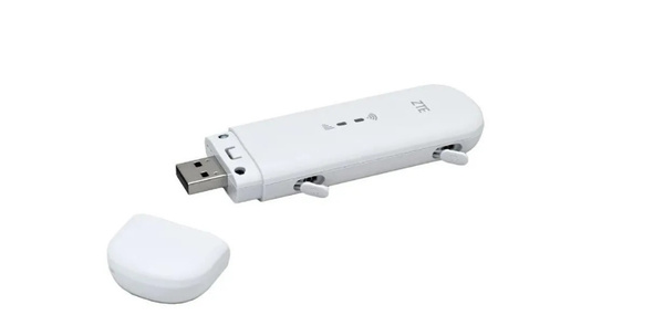 Модем ZTE MF79RU / MF79U с Wi-Fi 2G/3G/4G USB, белый (Любой оператор ...