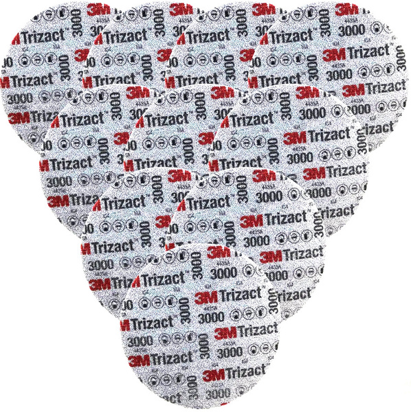 Полировальный круг 3M 50414 Trizact P3000 150мм - 10 штук купить на ...